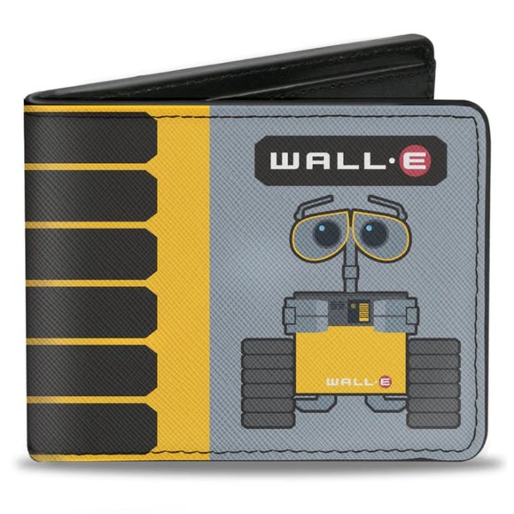 Buckle-Down | Bags | Bifold Wallet Walle Pose Tread Solar Charge Level ...